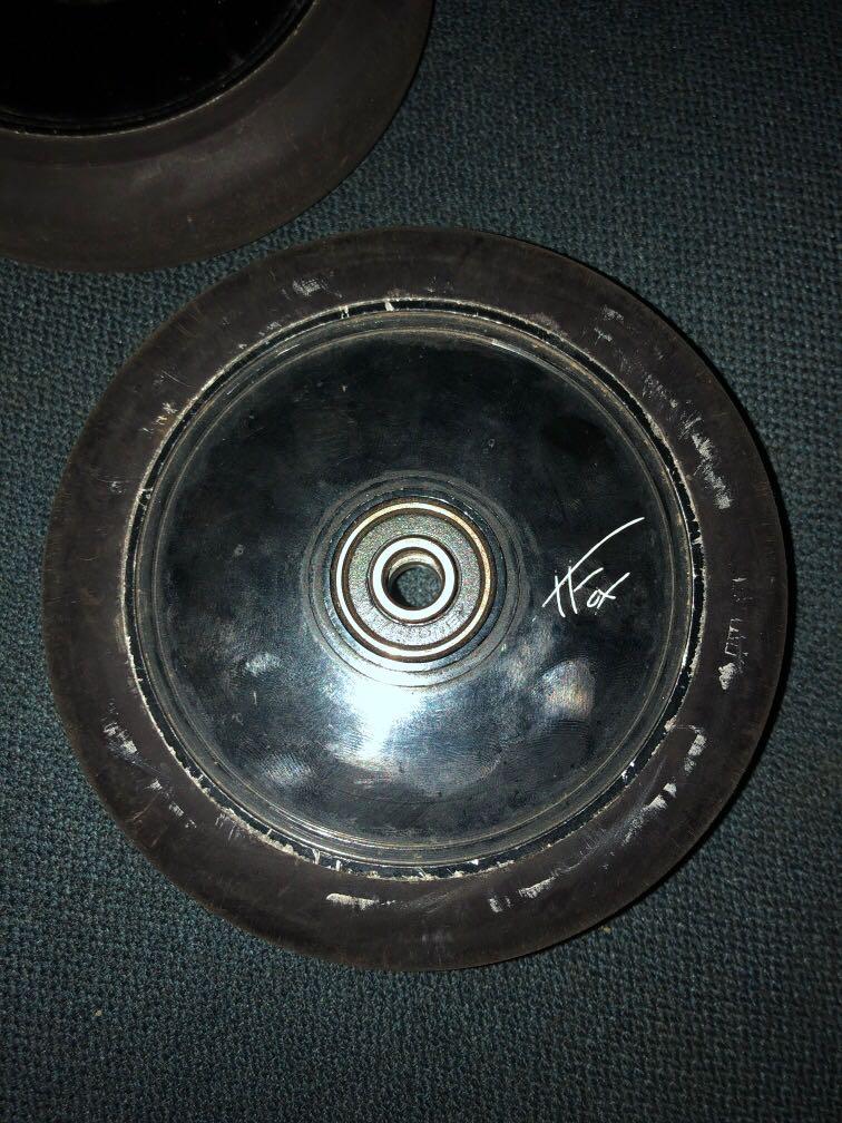 Tanner fox hollow core signature wheels, Sports Equipment, Bicycles ...