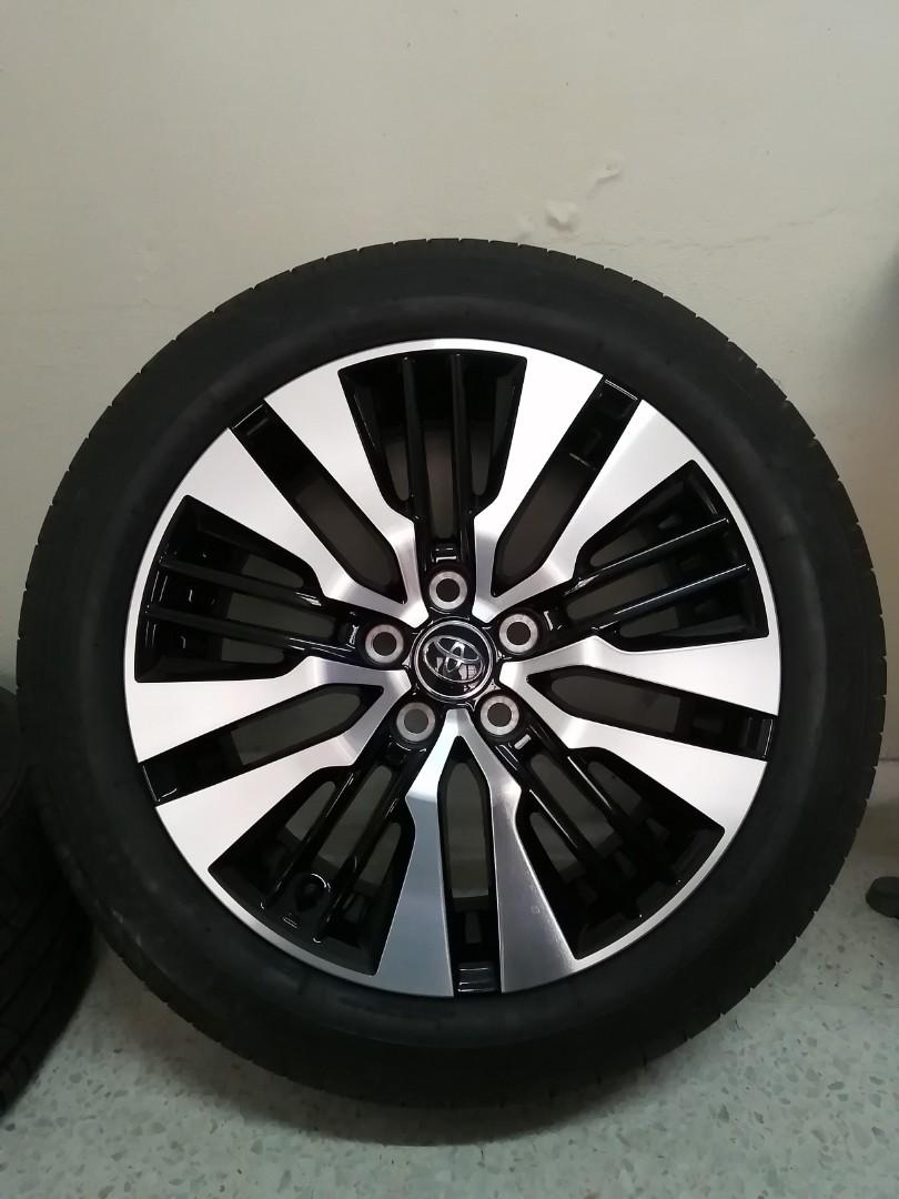 Toyota Alphard/Veilfire 18 rim, Auto Accessories on Carousell