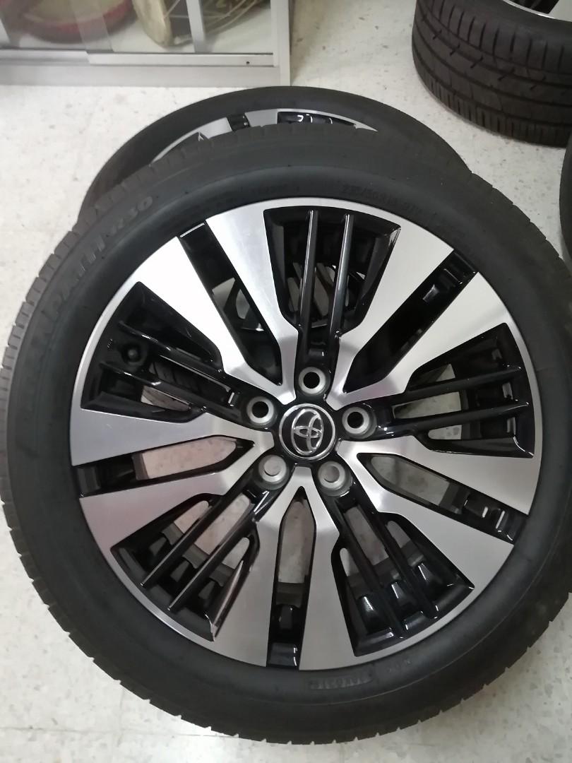 Toyota Alphard/Veilfire 18 rim, Auto Accessories on Carousell