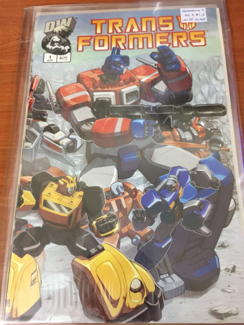 Transformers Generation 1 Vol 2 Issue 1 Dreamwave 2002, Hobbies & Toys, Books & Magazines ...
