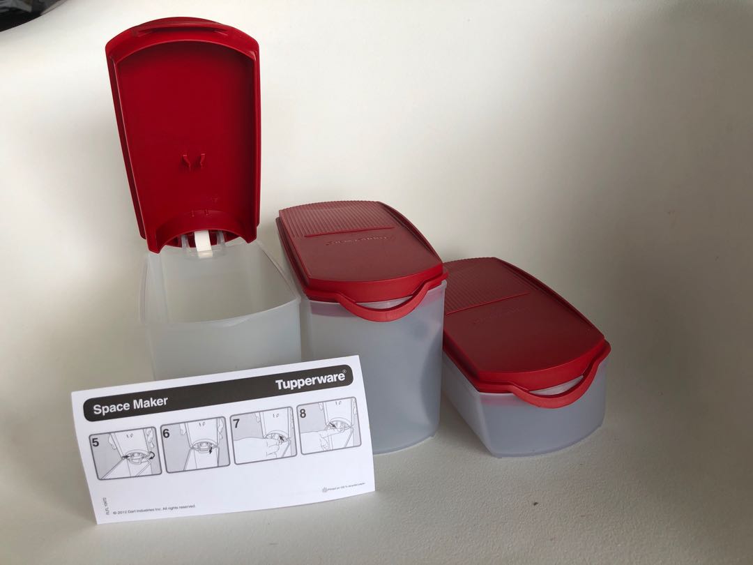 Tupperware space saver set, Furniture & Home Living, Kitchenware ...
