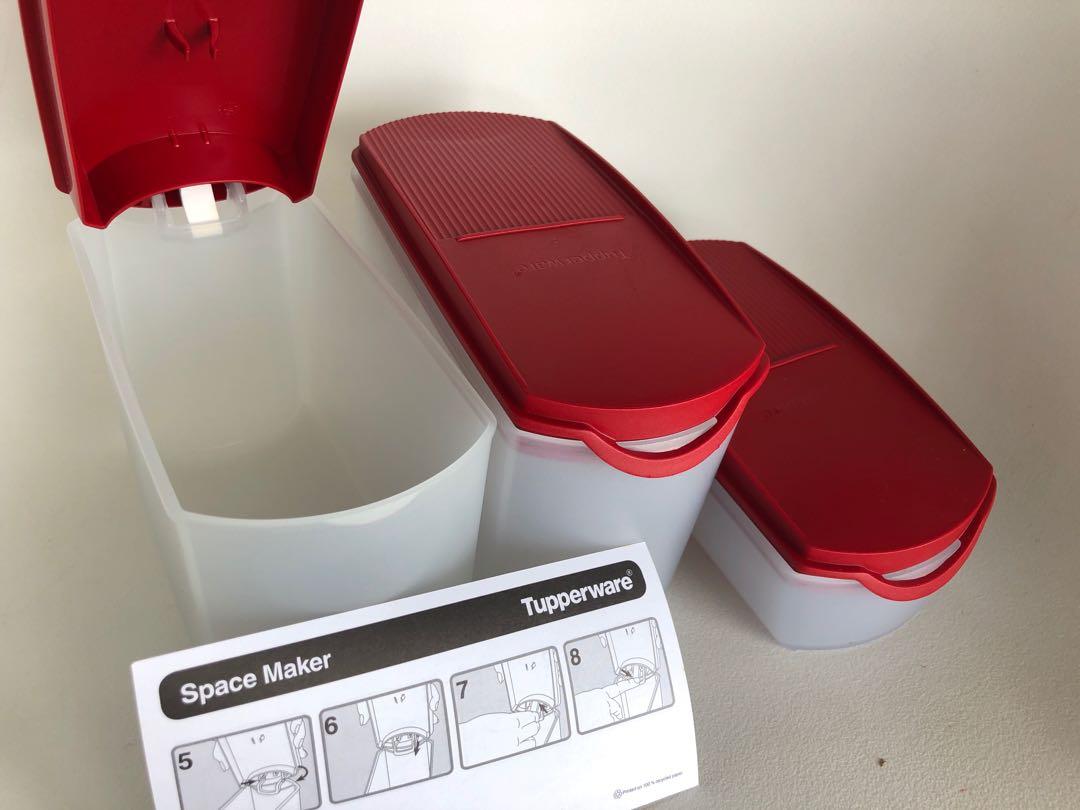 Tupperware space saver set, Furniture & Home Living, Kitchenware ...