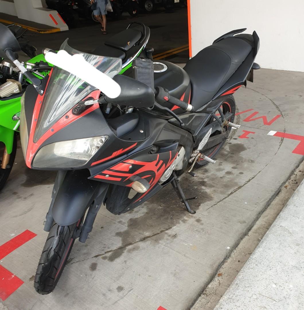 YAMAHA R15 V1, Motorcycles, Motorcycles for Sale, Class 2B on Carousell