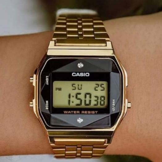 CASIO GOLD VINTAGE WATCH, Women's Fashion, Watches & Accessories ...