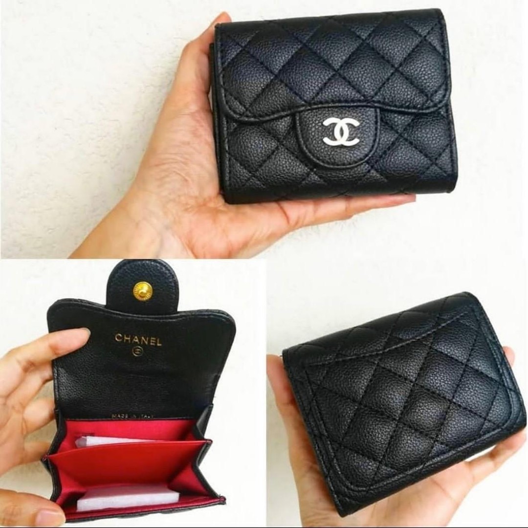 CHANEL VIP MINI WALLET, Women's Fashion, Bags & Wallets, Wallets & Card ...