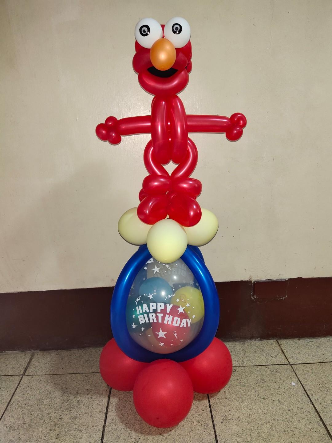 Elmo theme balloons, Hobbies & Toys, Stationary & Craft, Occasions ...