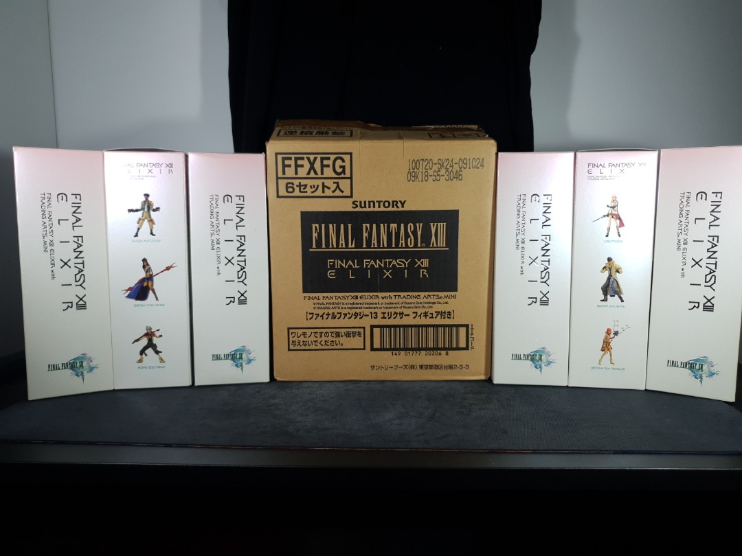 Final Fantasy XIII Elixir with Trading Arts Mini, Hobbies & Toys, Toys ...