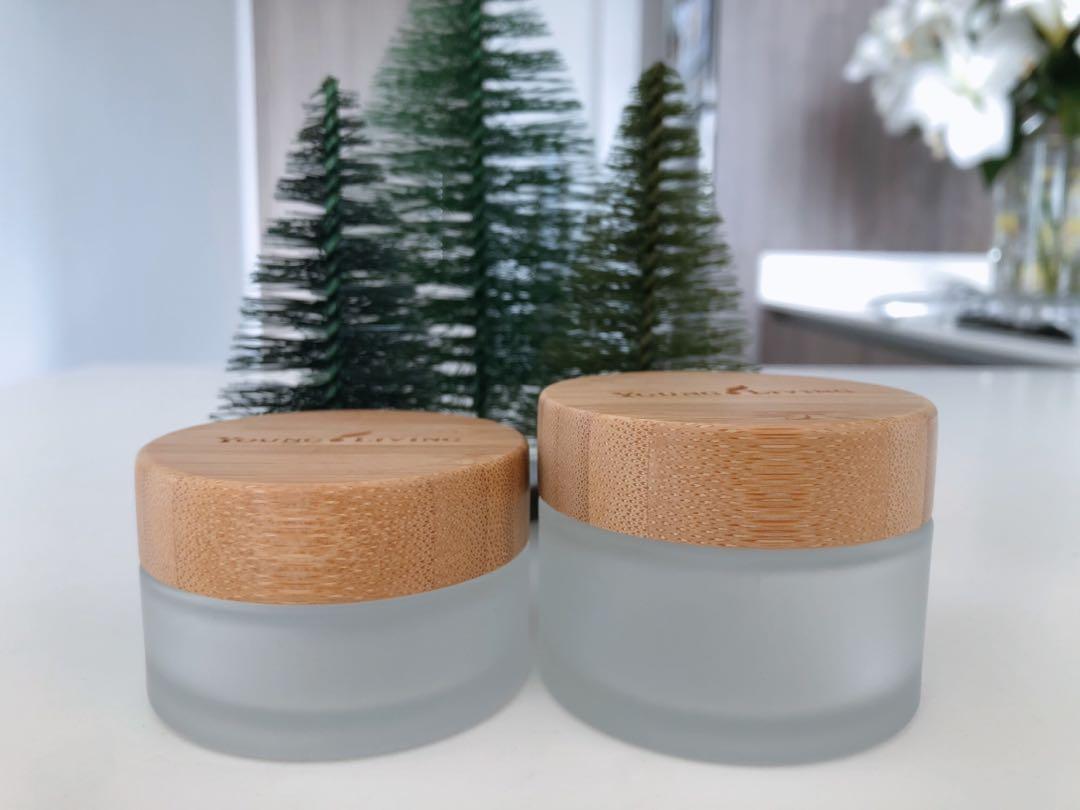 Frosted Glass Containers, Furniture & Home Living, Home Improvement ...