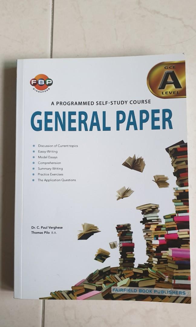 General Paper Guide Book, Hobbies & Toys, Books & Magazines, Assessment ...