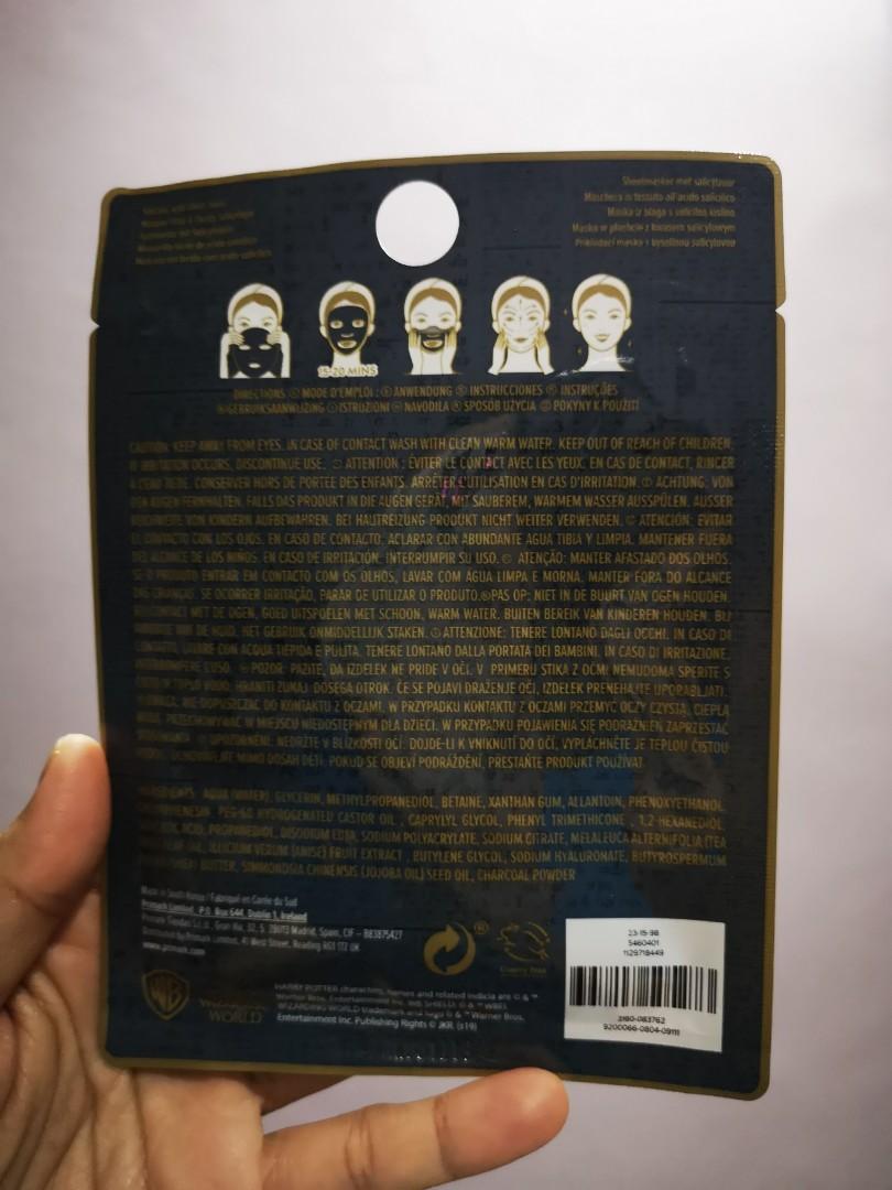 Harry Potter and Death Eater Face Mask, Health & Nutrition, Face Masks ...