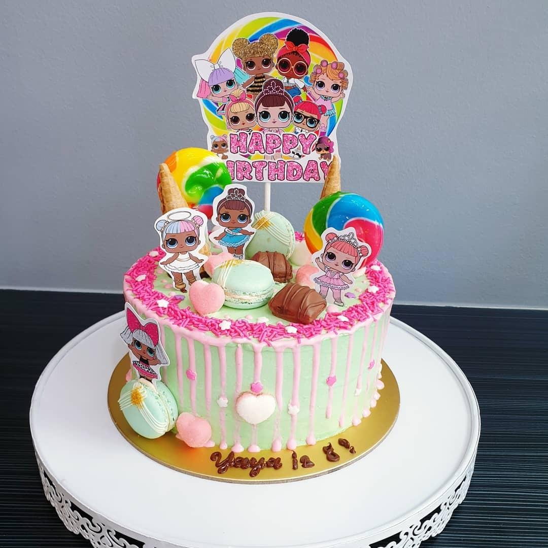Home made super soft and moist LOL Surprise cake, Food & Drinks ...