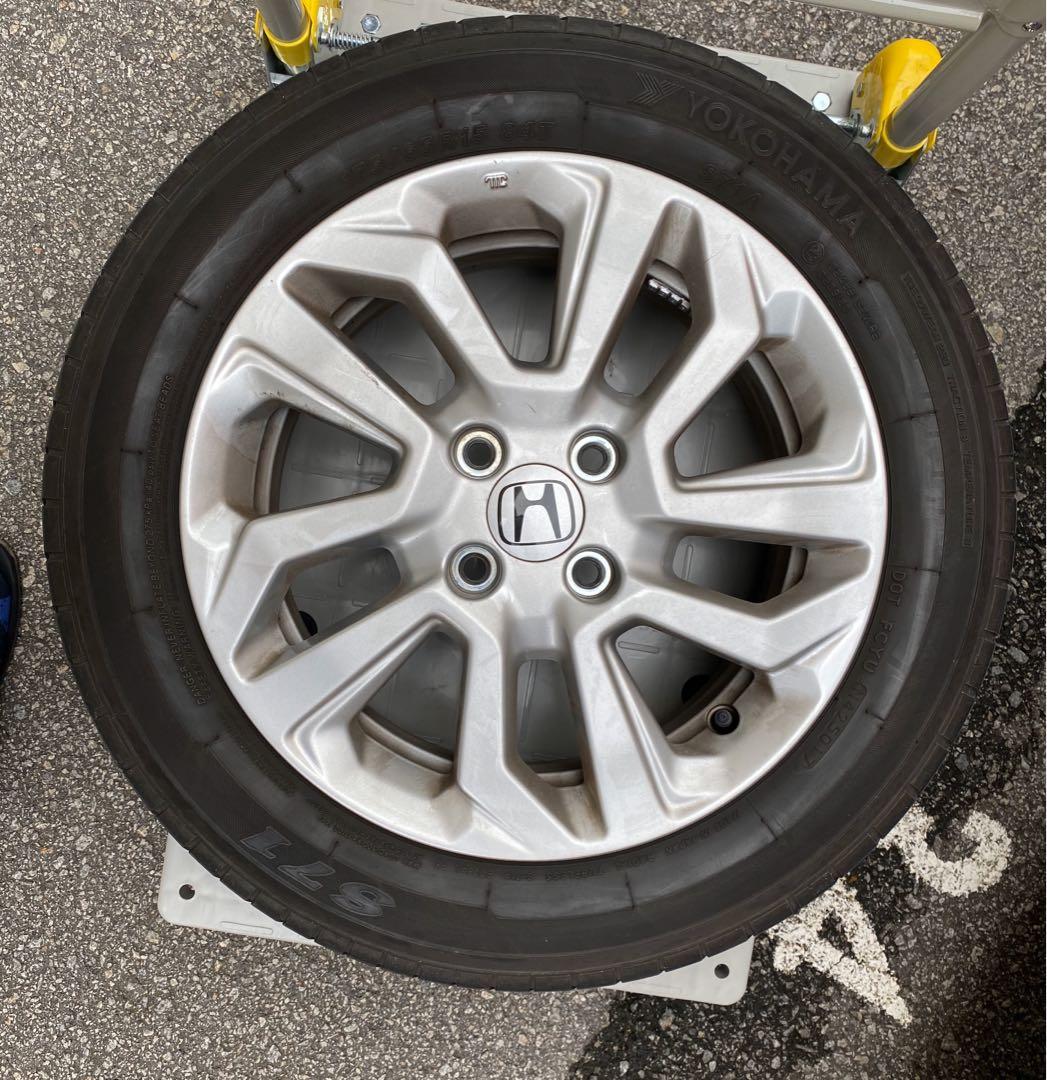 Honda Rims + Tyres , Enkei 4 x 15 inch, Car Accessories, Tyres & Rims ...