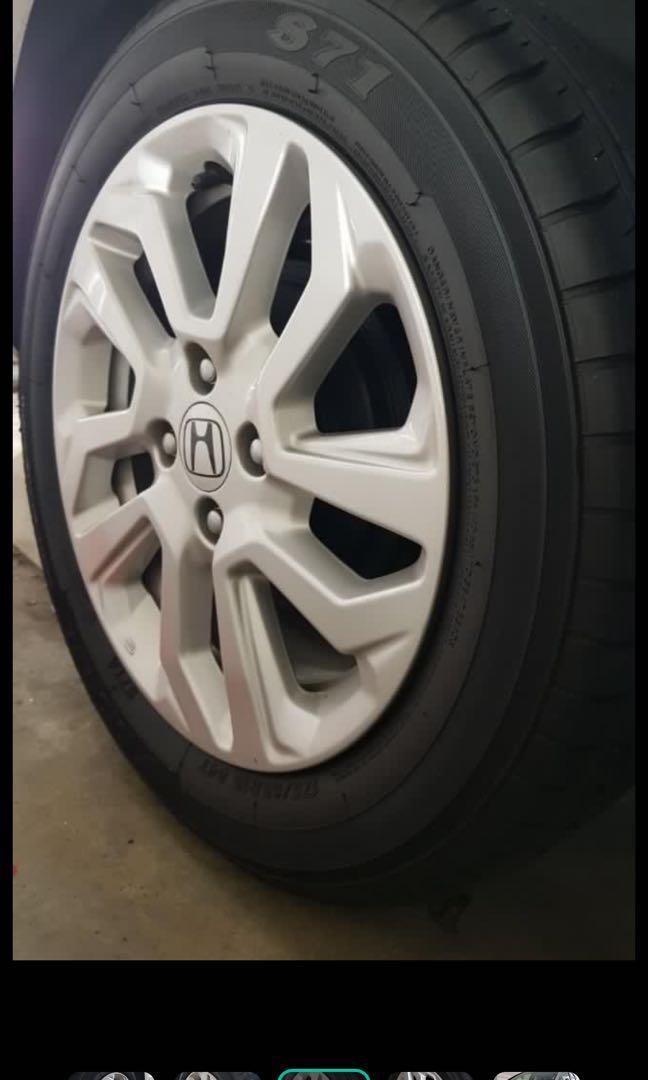 Honda Rims + Tyres , Enkei 4 x 15 inch, Car Accessories, Tyres & Rims ...