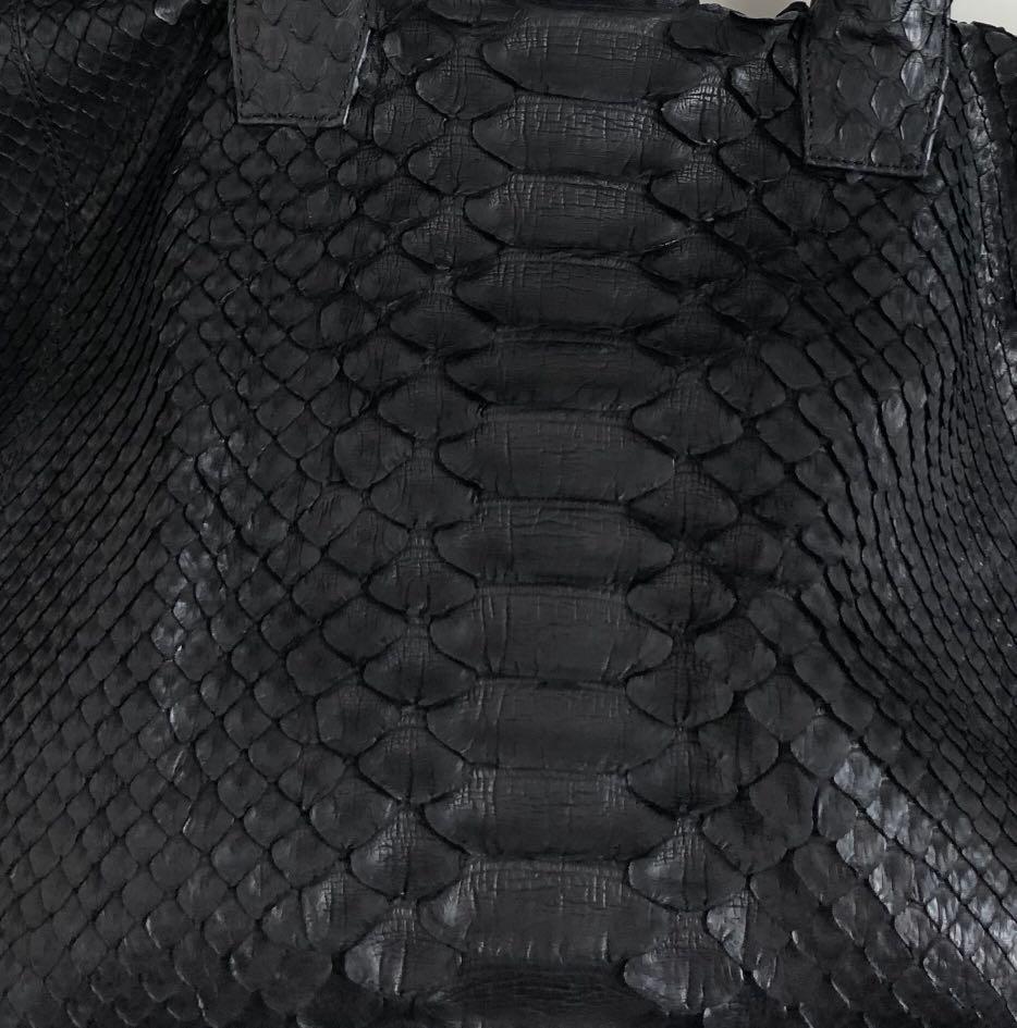 IKI Black Python Bag, Women's Fashion, Bags & Wallets, Cross-body Bags ...