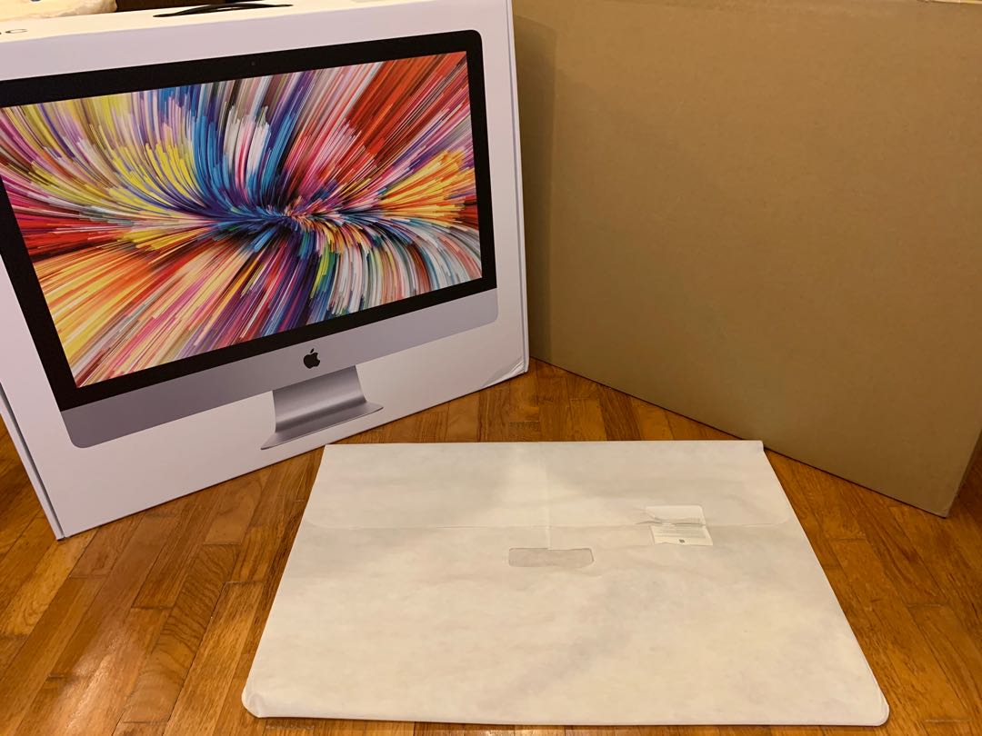 iMac 27 Inch box, Computers & Tech, Desktops on Carousell