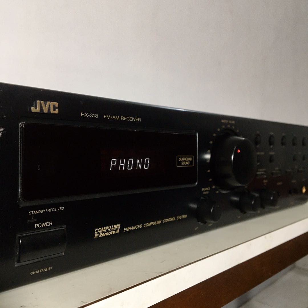 JVC (RX-318) Stereo Receiver, Audio, Soundbars, Speakers & Amplifiers ...