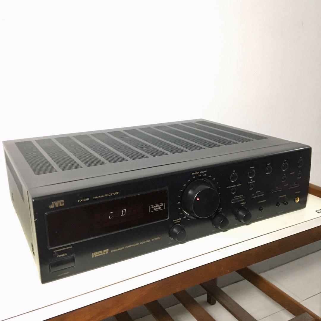 JVC (RX-318) Stereo Receiver, Audio, Soundbars, Speakers & Amplifiers ...