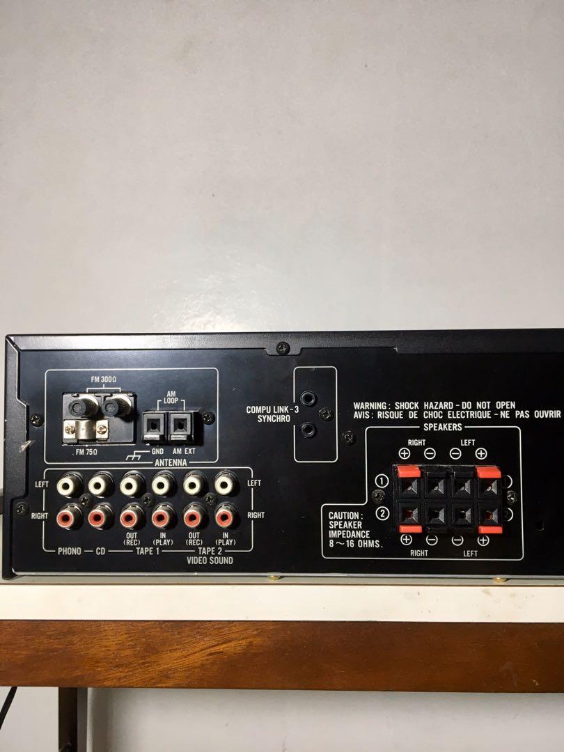 JVC (RX-318) Stereo Receiver, Audio, Soundbars, Speakers & Amplifiers ...