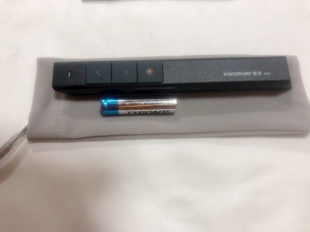 Laser Pointer - Knorway N26 Long Range Presenter with red laser pointer ...