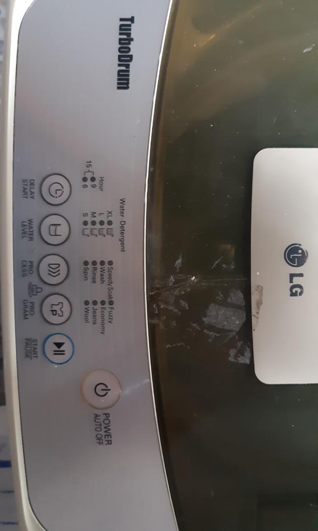 LG automatic washing machine, TV & Home Appliances, Washing Machines ...