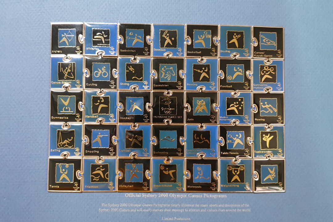 [Limited Edition] Sydney 2000 Olympic Games Pictograms, Hobbies & Toys ...