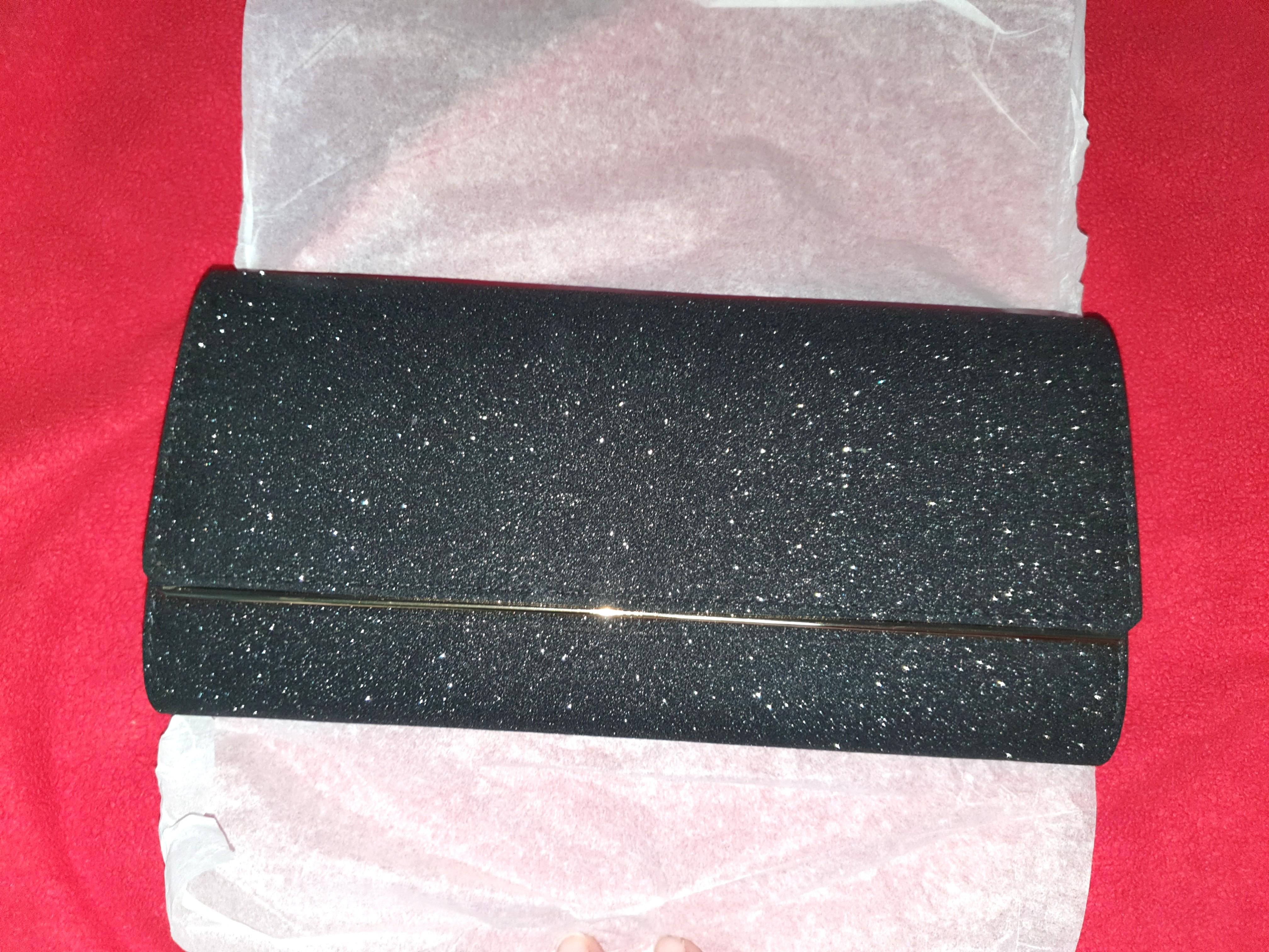 Metal bar dinner clutch, Women's Fashion, Bags & Wallets, Clutches on ...