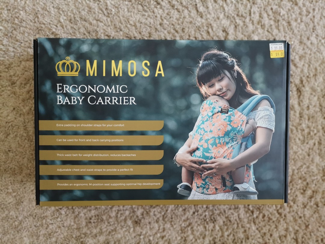 Mimosa Ergonomic Baby Carrier, Babies & Kids, Strollers, Bags ...