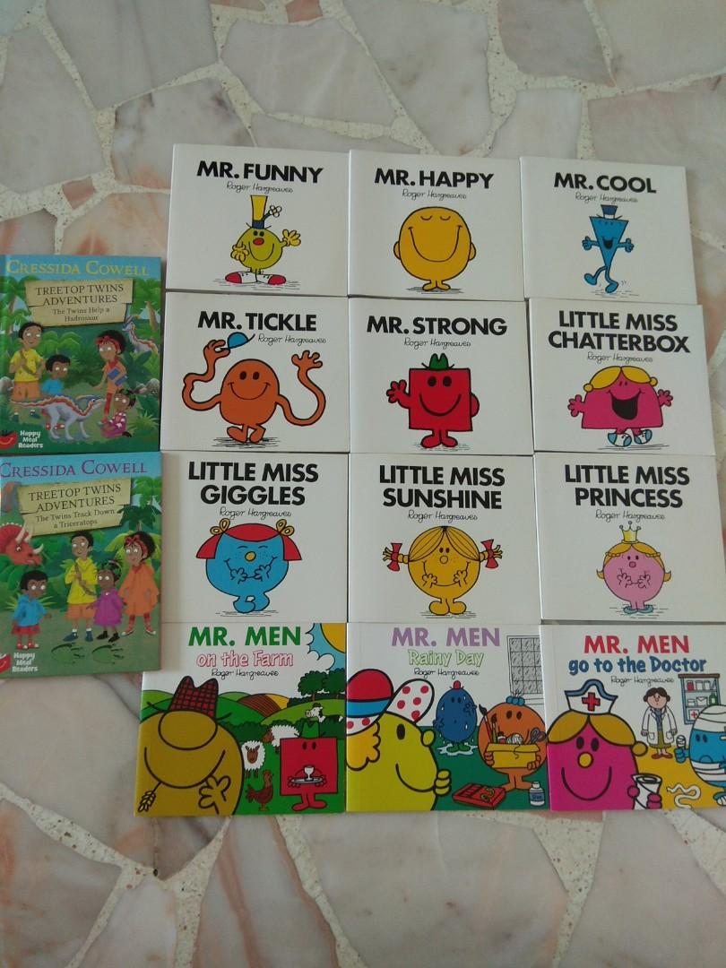 Mr Men and Little Miss mini books, Hobbies & Toys, Books & Magazines ...