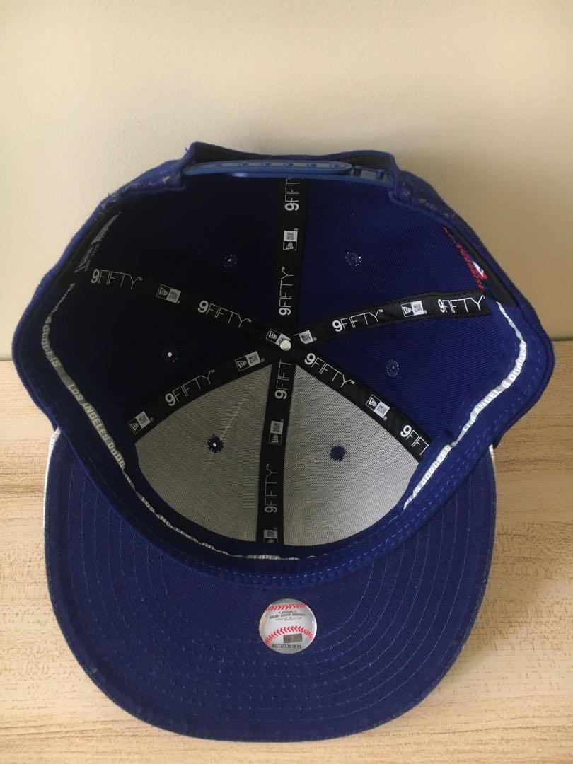 New Era Snapback 9FIFTY Callout Trim Los Angeles Dodgers, Men's Fashion ...