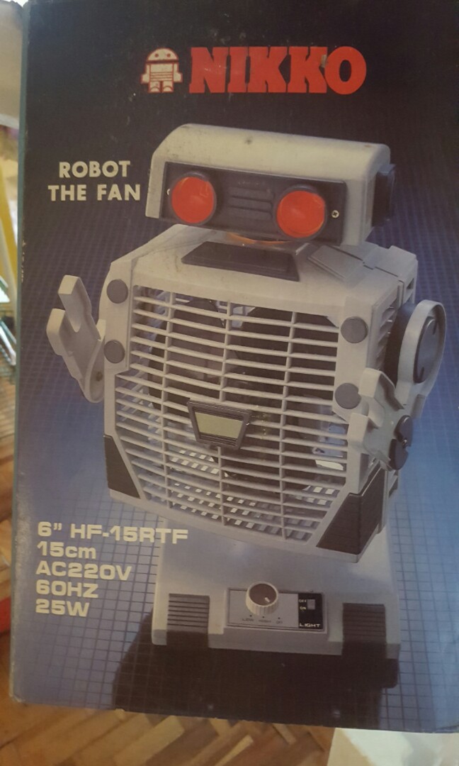 nikko robot the fan (1980's), Hobbies & Toys, Memorabilia ...