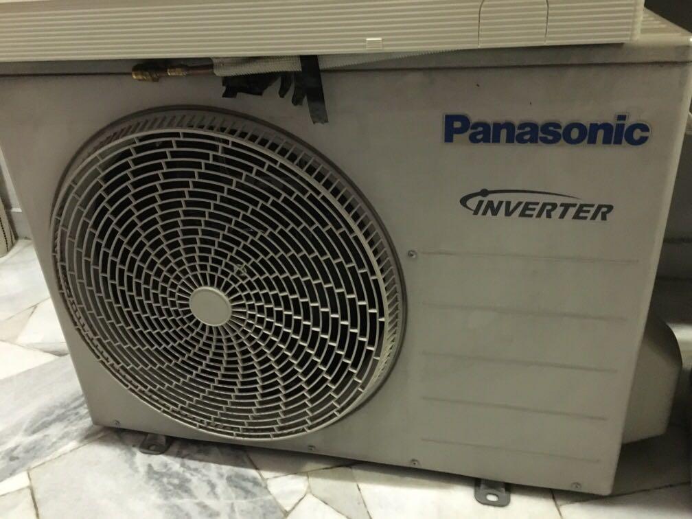Panasonic 2hp inverter Aircond, Furniture & Home Living, Furniture, TV ...
