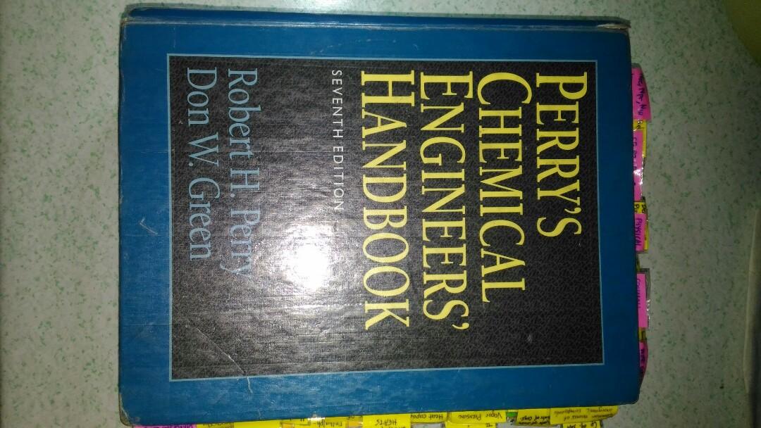 Perry's Chemical Engineers' Handbook (7th edition), Hobbies & Toys ...