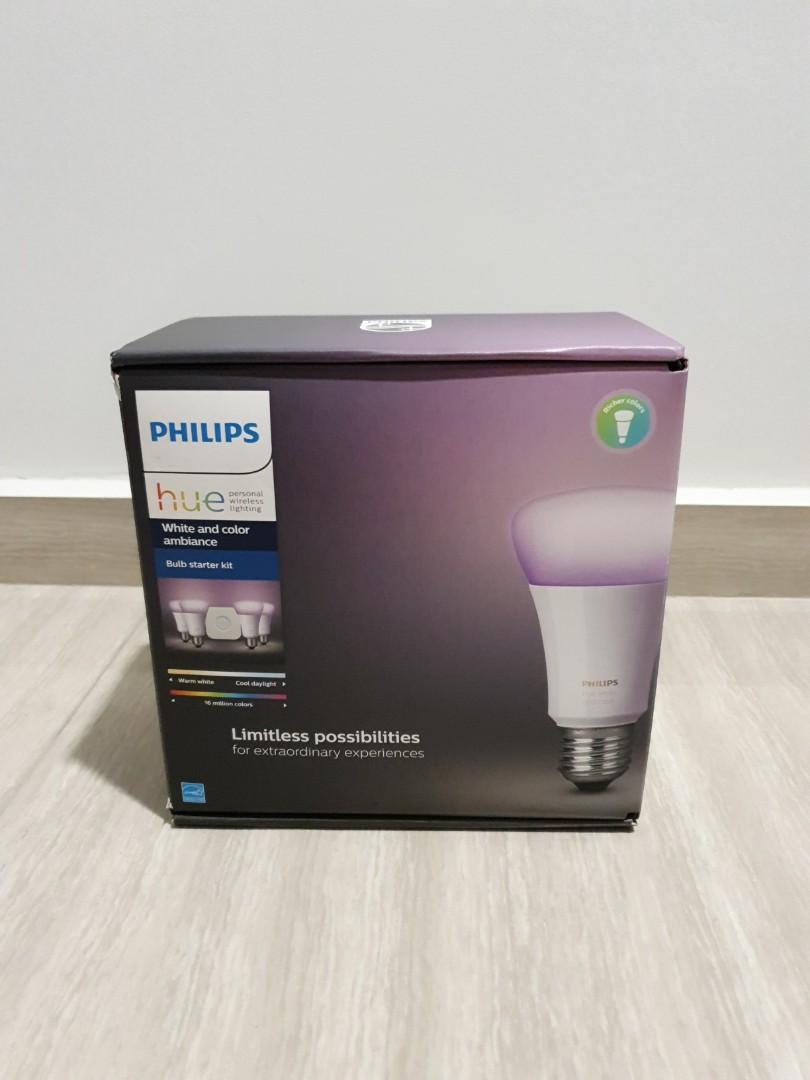 Philips Hue white and color balance, TV & Home Appliances, TV ...