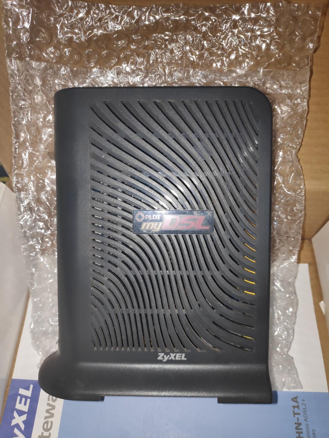 PLDT MyDSL Zyxel Modem & Wifi Router, Computers & Tech, Parts ...
