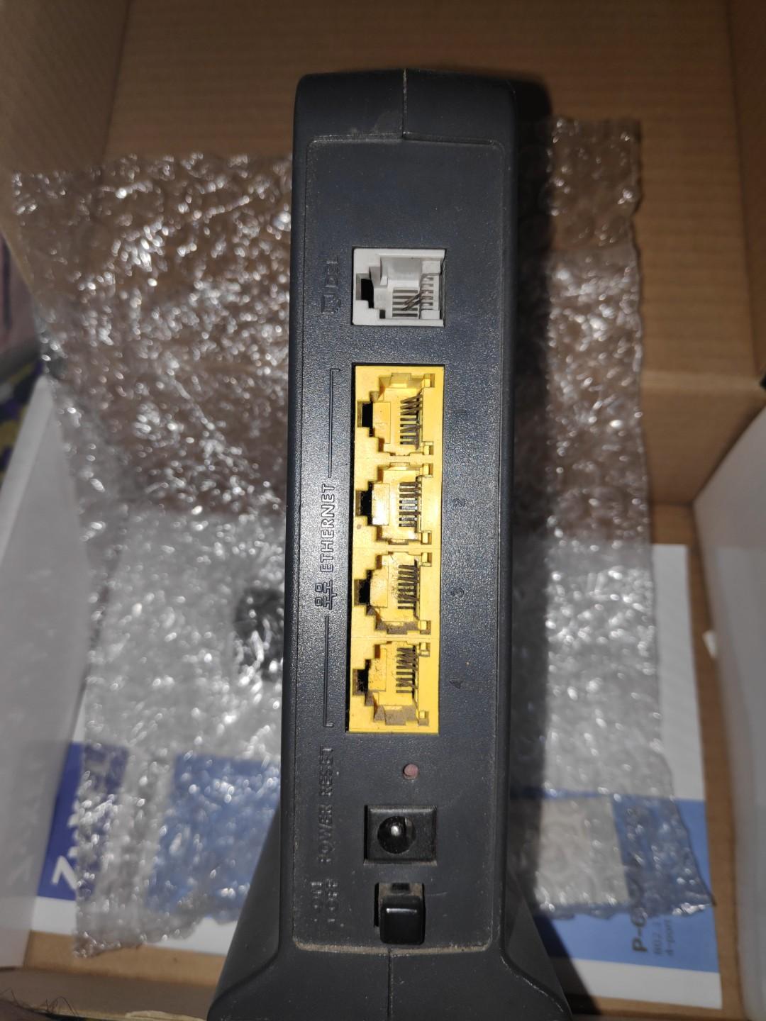 PLDT MyDSL Zyxel Modem & Wifi Router, Computers & Tech, Parts ...