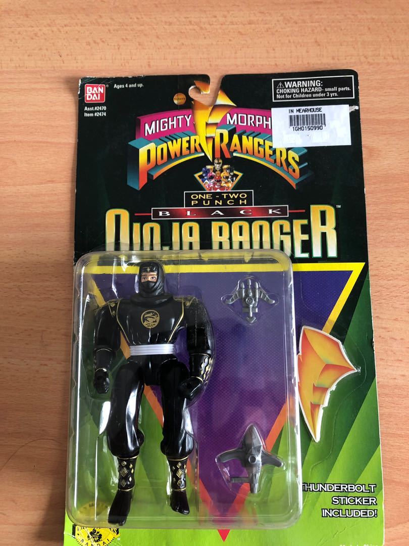 Power Ranger - Black Ninja Ranger, Hobbies & Toys, Toys & Games on ...