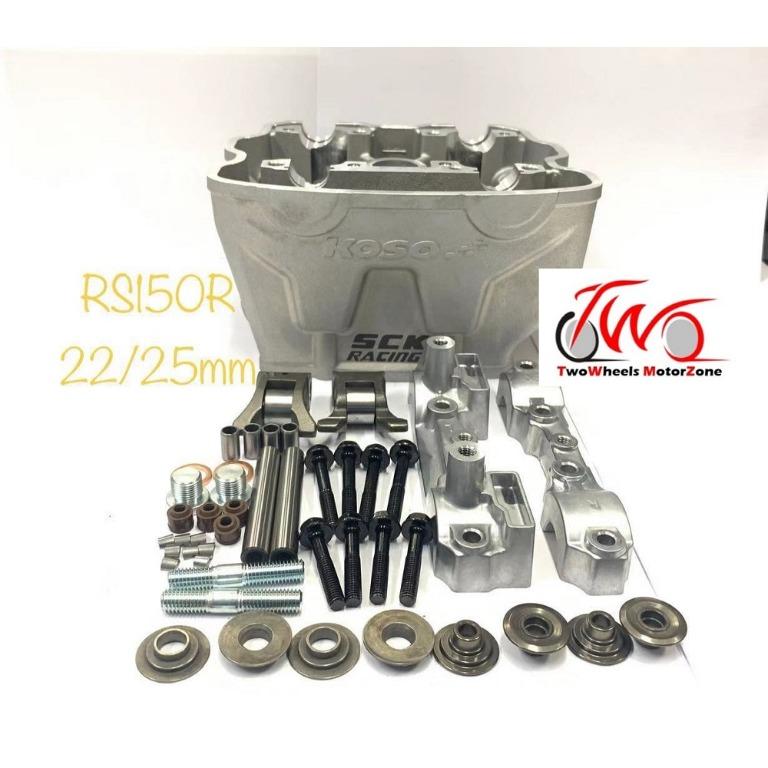 RS150/WINNER150 CYLINDER HEAD RACING SUPER HEAD FULL SET KOSO ...