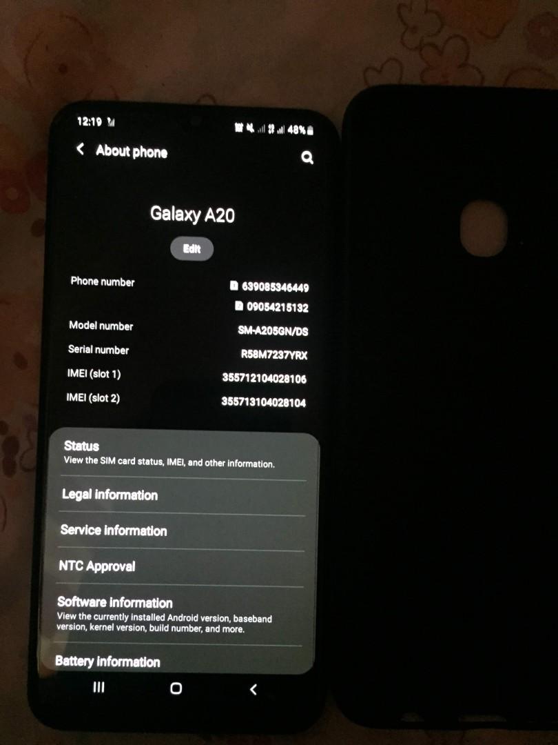 Samsung galaxy A20 32gb (ocean blue), Mobile Phones & Gadgets, Mobile ...