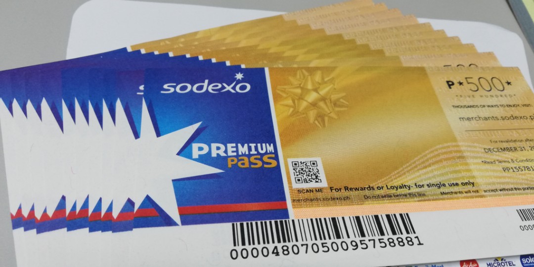 Sodexo Premium GC (500), Tickets & Vouchers, Store Credits on Carousell