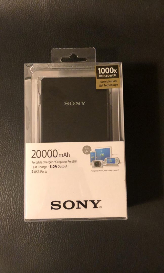 SONY Portable Charger- 20000mAh , Mobile Phones & Gadgets, Mobile ...