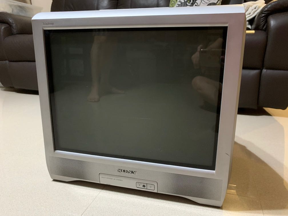 Sony Trinitron CRT 20 inch TV, TV & Home Appliances, TV & Entertainment ...