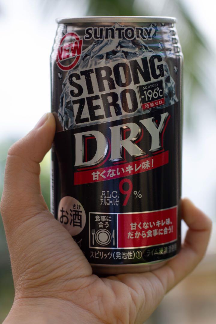 Suntory Strong Zero 9% ABV Japanese Beer, Food & Drinks, Local Eats on ...