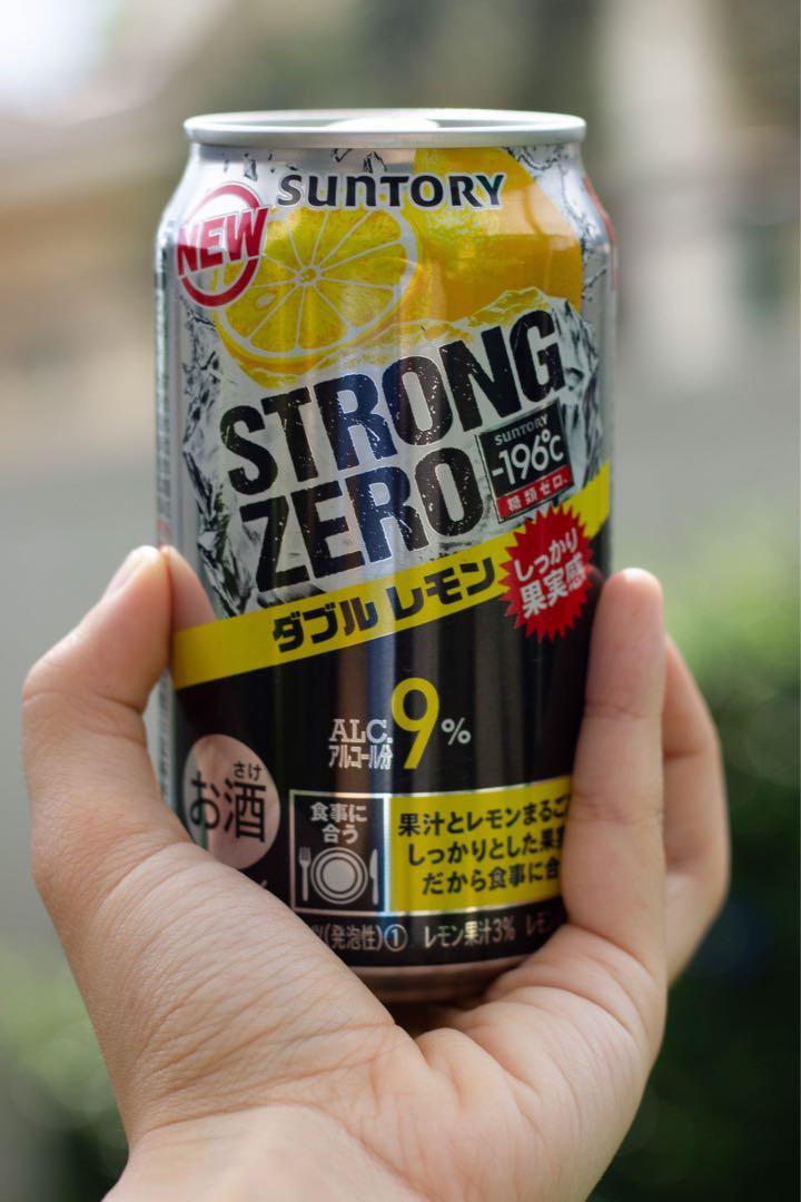 Suntory Strong Zero 9% ABV Japanese Beer, Food & Drinks, Local Eats on ...