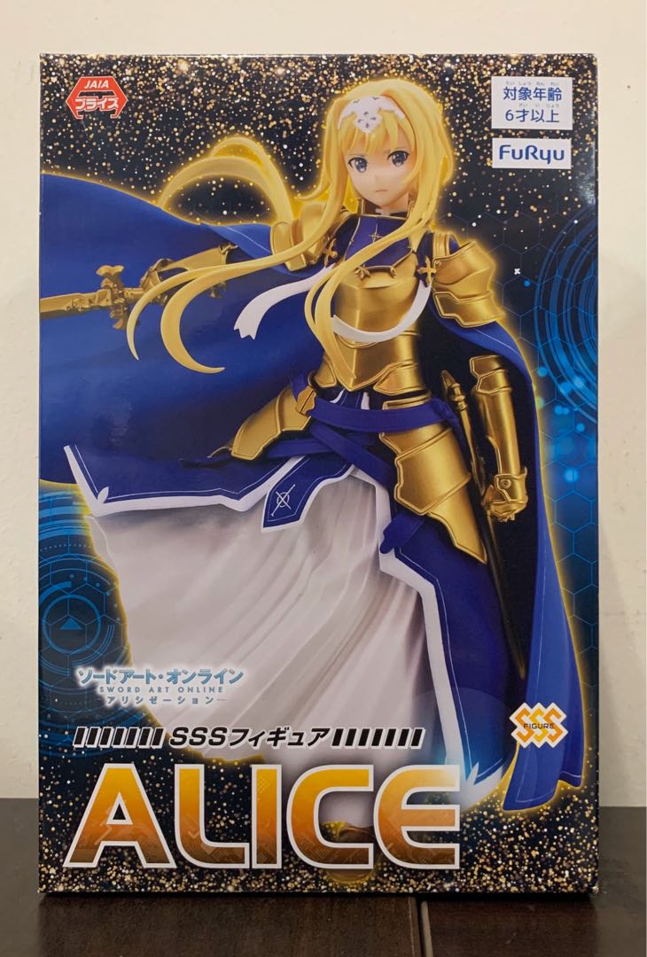 Sword Art Online: Alicization - SSS Figure - Alice, Hobbies & Toys ...
