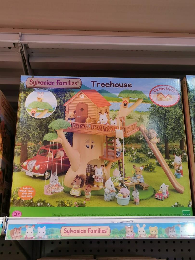 Sylvanian Families - Tree House ( Log Cabin), Hobbies & Toys, Toys ...