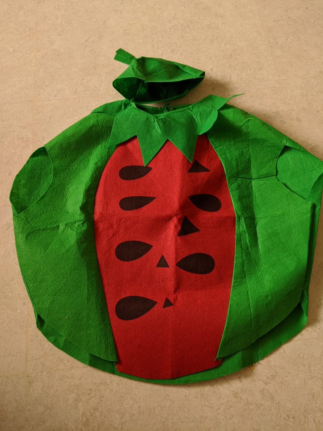 Watermelon costume, Babies & Kids, Babies & Kids Fashion on Carousell