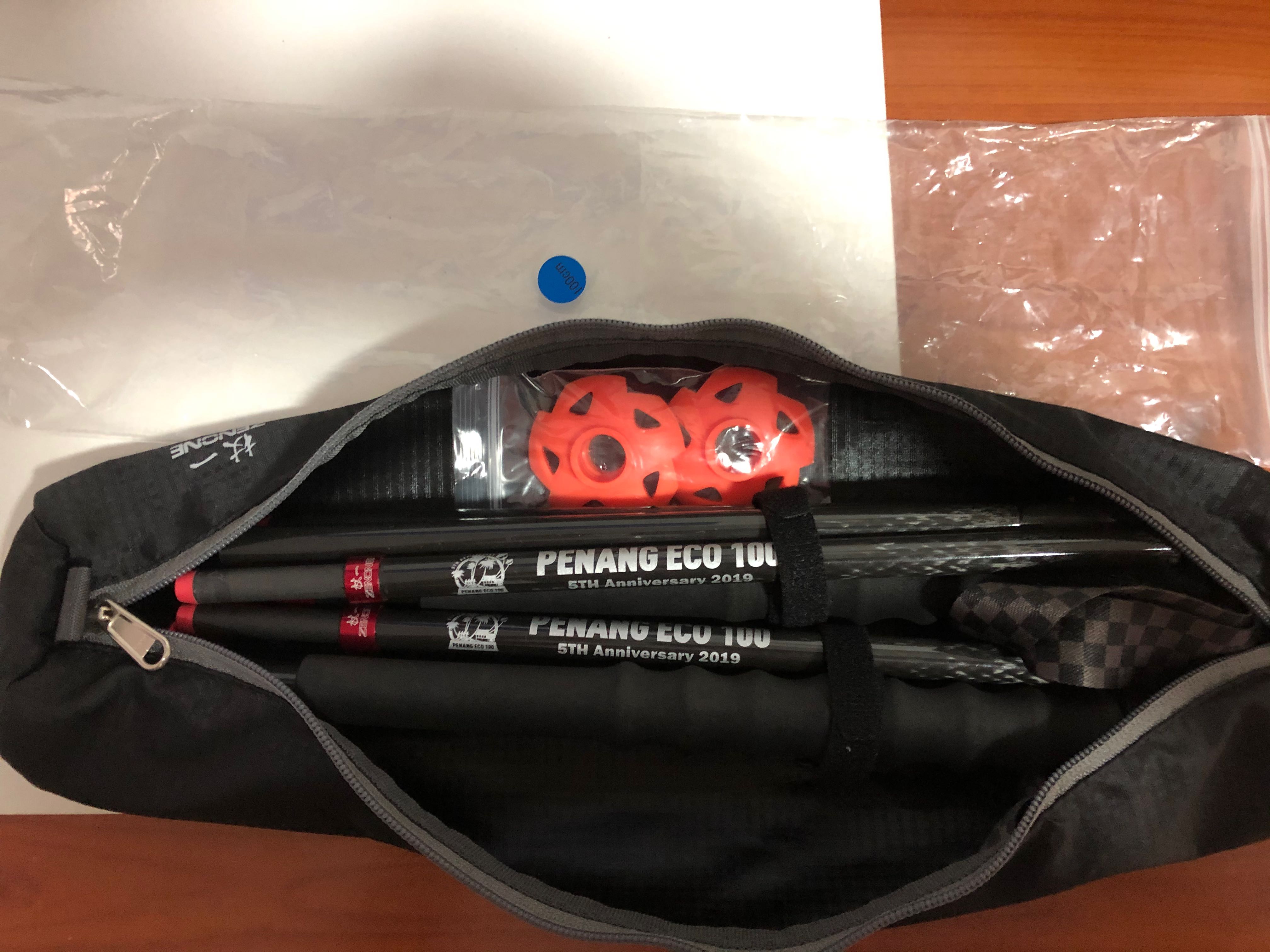 ZenOne Carbon Trekking Poles, Sports Equipment, Hiking & Camping on ...