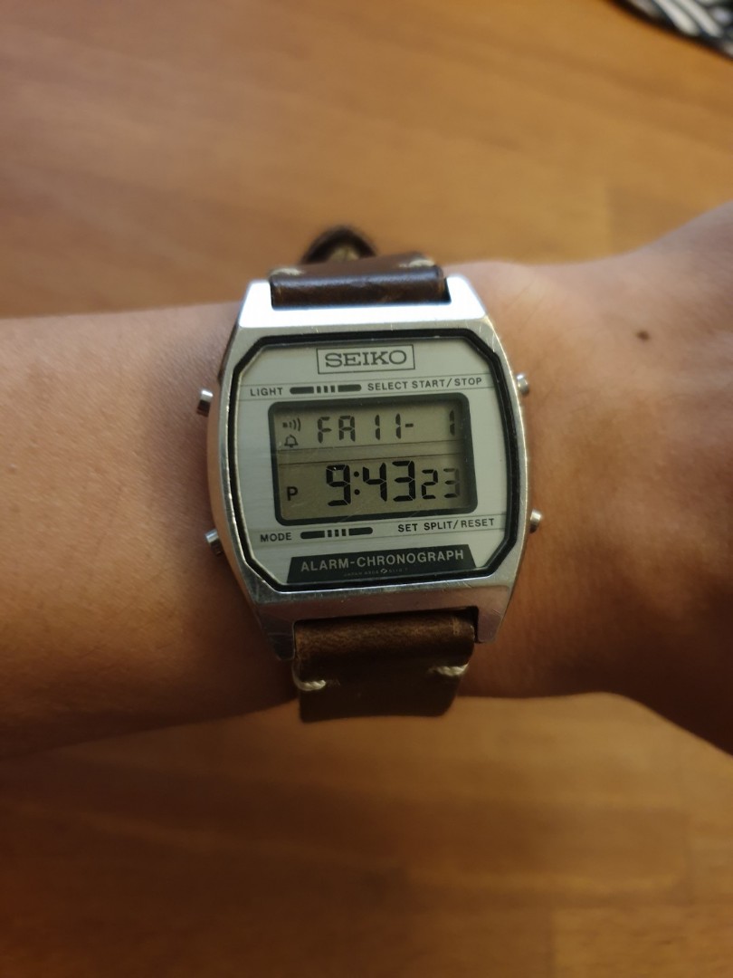1993 Seiko digital watch, Men's Fashion, Watches & Accessories, Watches ...