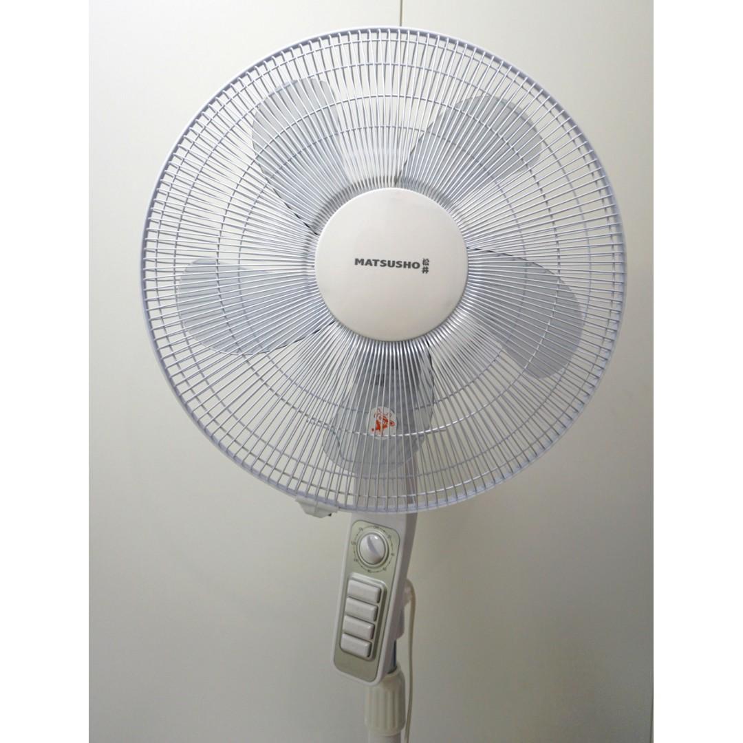 松井 座地風扇 Matsusho Electric Fan, 家庭電器, 冷氣機及暖風機 - Carousell