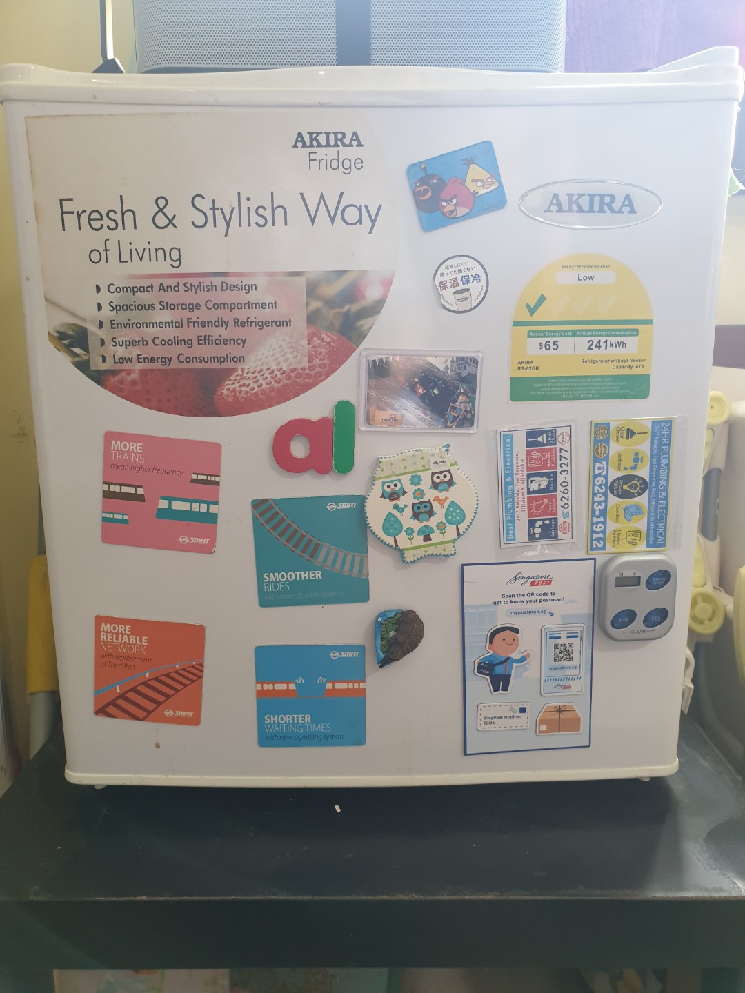 Akira Mini Bar Fridge, TV & Home Appliances, Kitchen Appliances ...